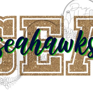Seahawks Fan PNG & SVG - Etsy
