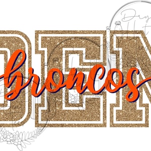 Broncos Fan PNG & SVG - Etsy