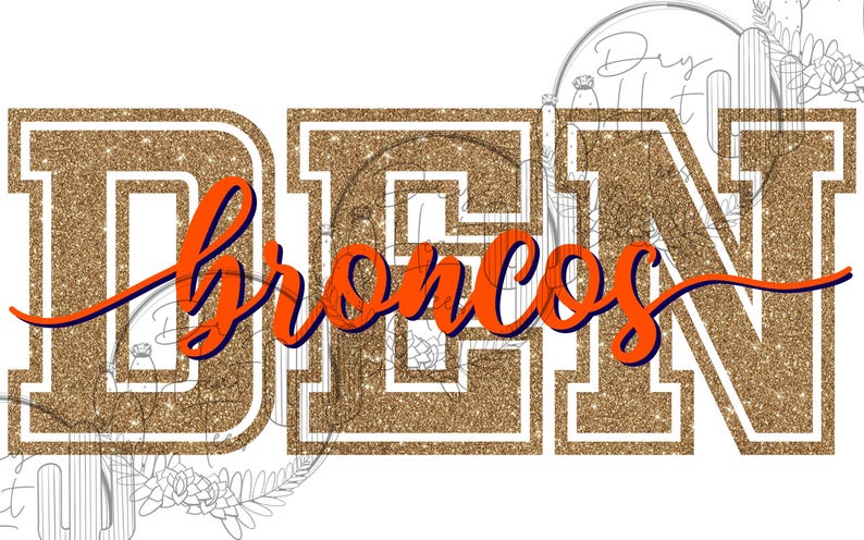 Broncos Fan PNG & SVG - Etsy