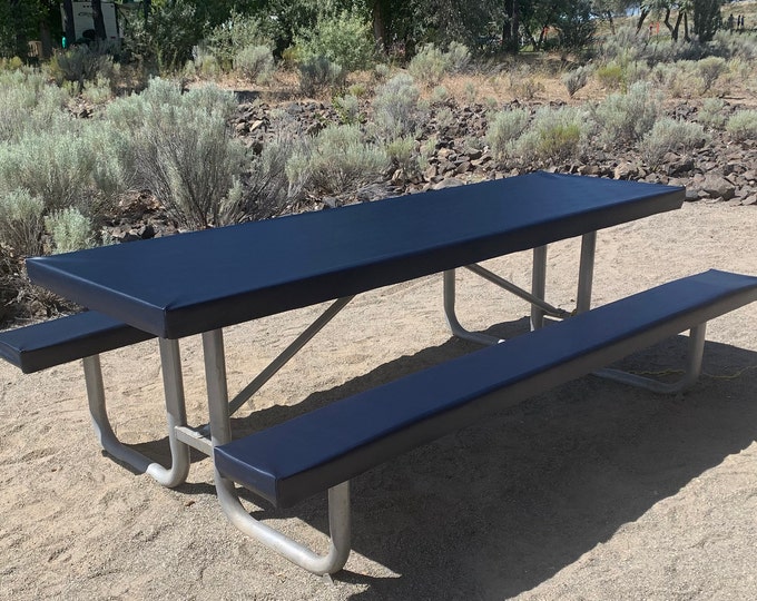 Marine Grade Vinyl Table and Bench Covers - Etsy