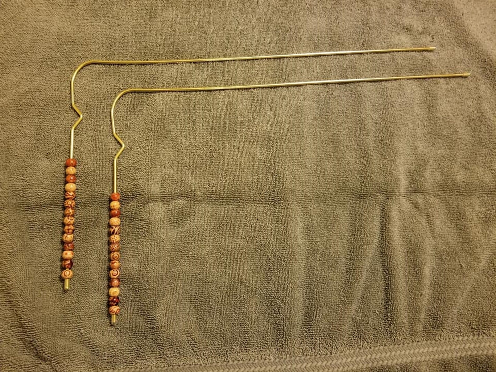 Dowsing Rods Wooden Bead Grips - Etsy