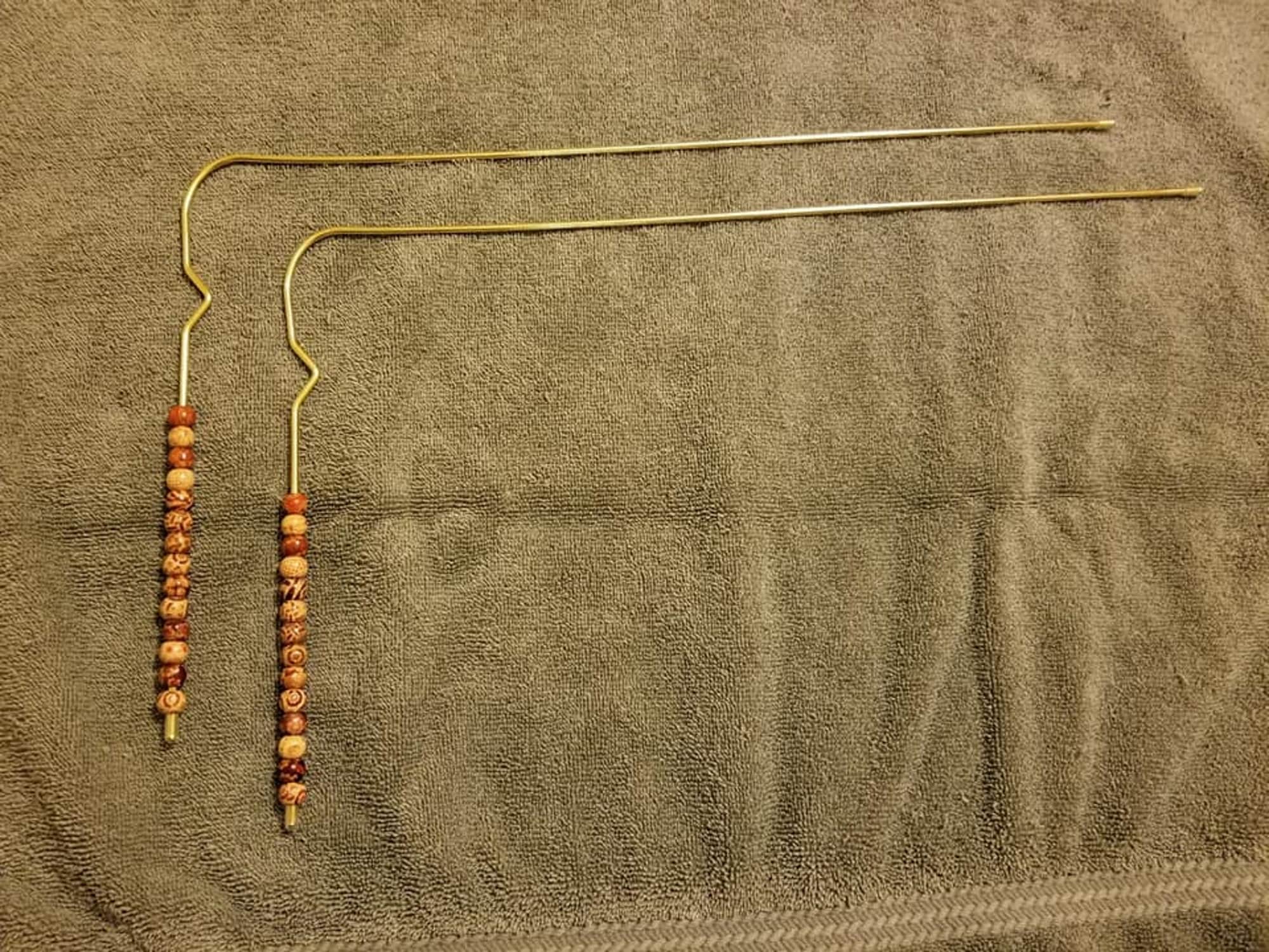 Dowsing Rods Wooden Bead Grips - Etsy