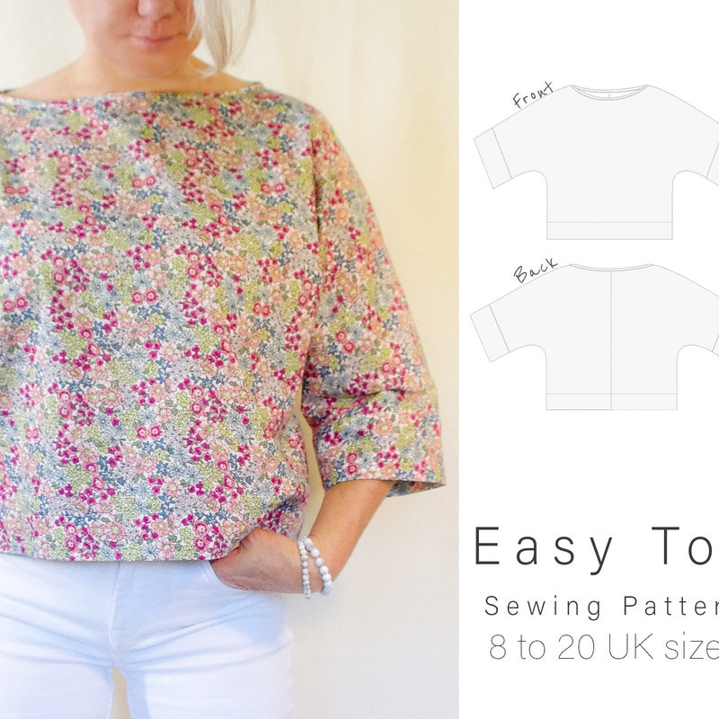 Boxy Top Pattern - Etsy