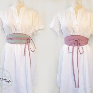 Obi Belt Sewing Pattern | Wide Fabric Belt Sewing Pattern | Fabric Warp ...