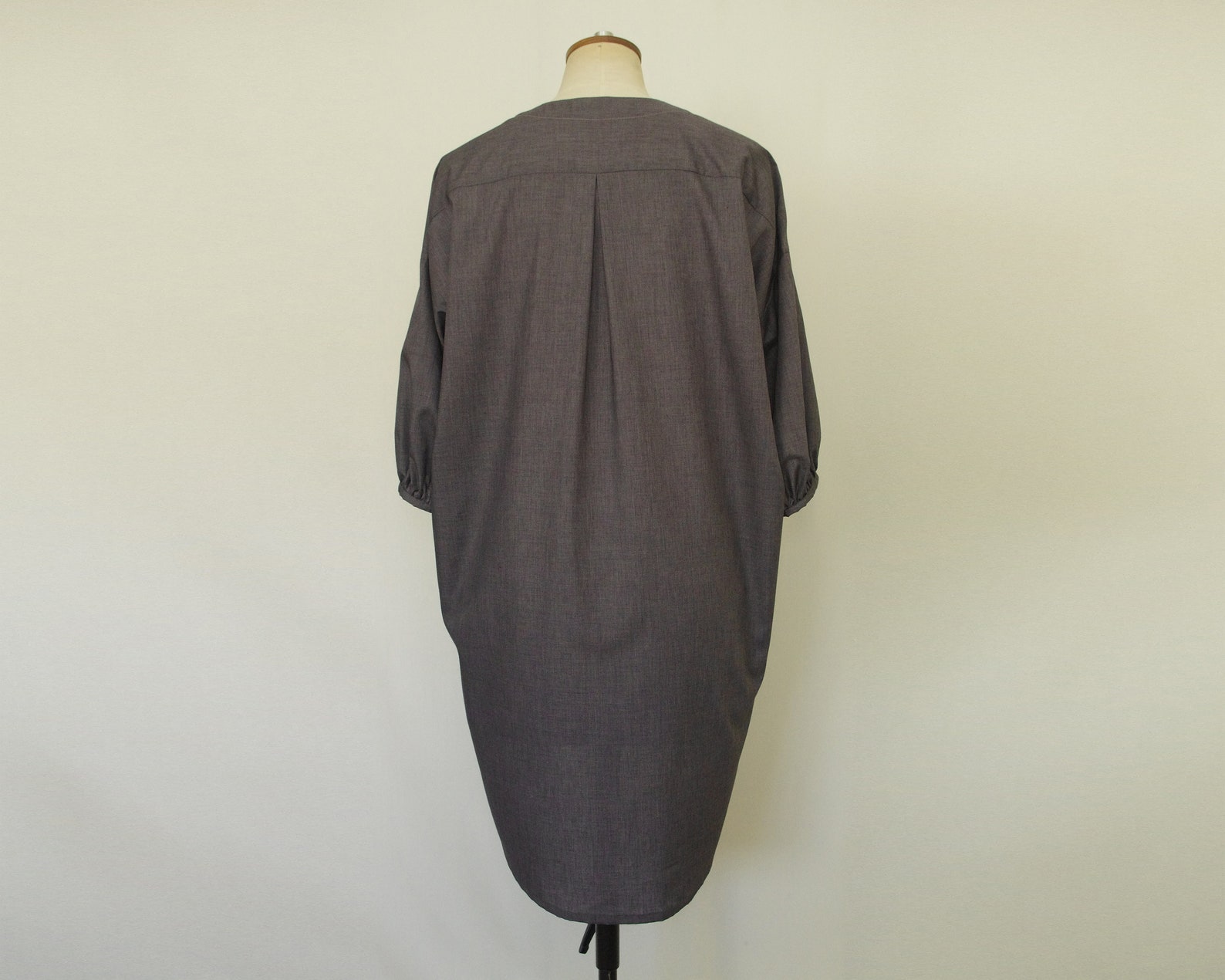 Shirt Dress Pattern Boxy Shirt Sewing Pattern Button up - Etsy