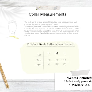 Victorian Collar Sewing Pattern Set of 3 Styles | Removable Romantic ...