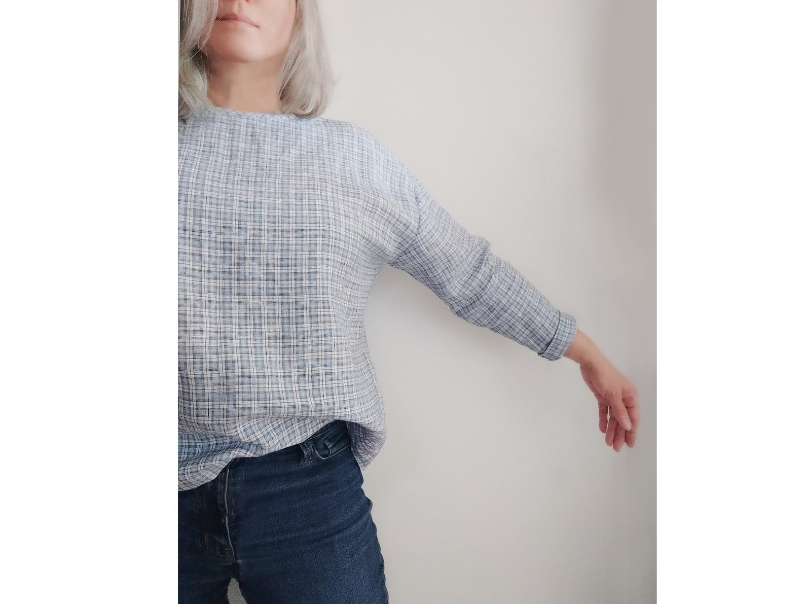 Boxy Top Easy Sewing Pattern | Square Top Easy Sewing PDF Pattern ...