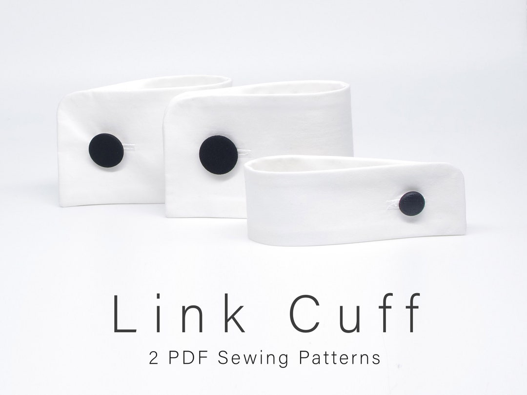 Faux Cuffs Sewing Pattern | Cosplay Cuffs | Detachable Link Cuffs ...