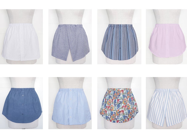 Shirt Extension PDF Sewing Pattern | Layering Skirt With Pockets ...