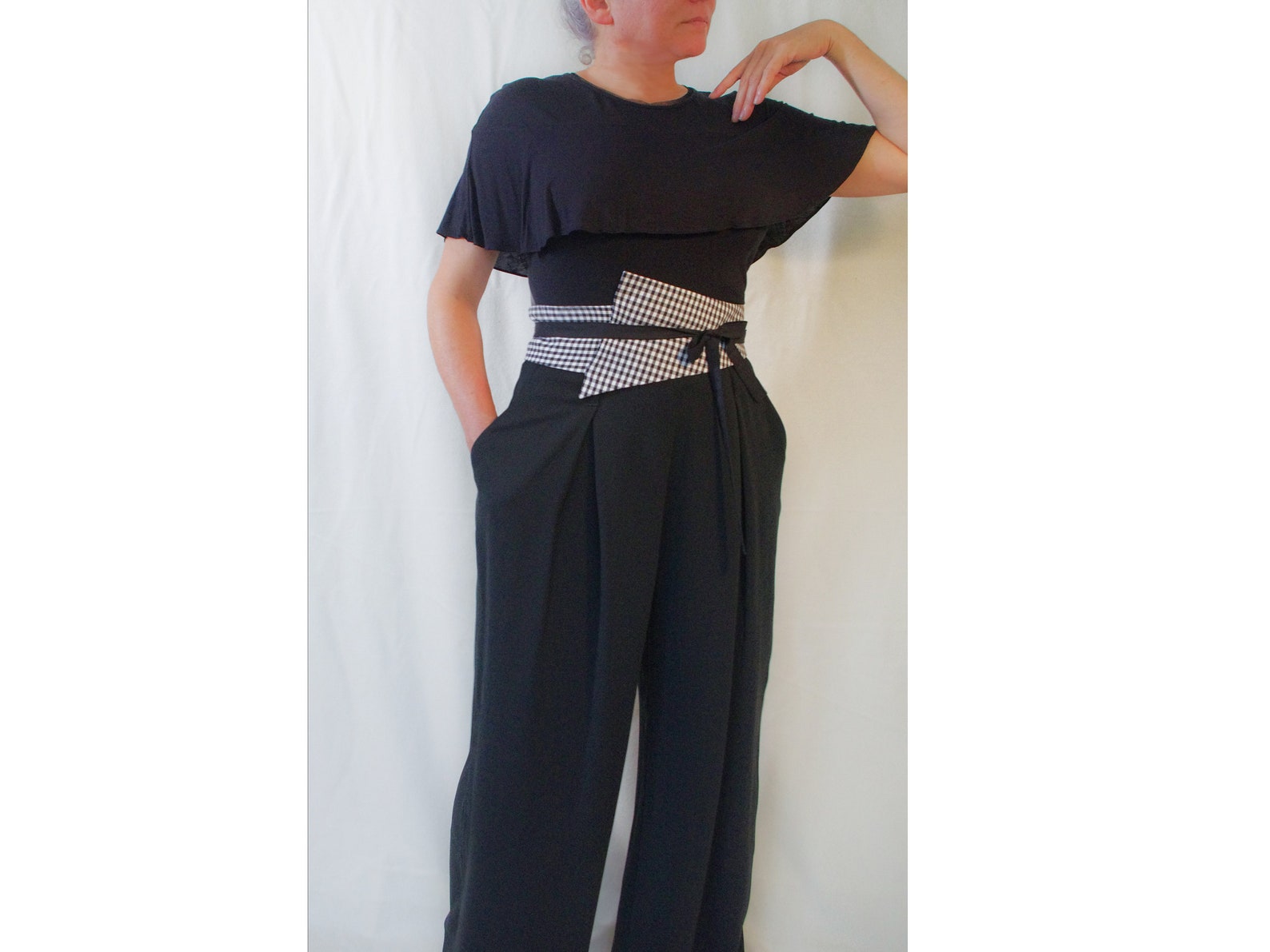 Obi Belt Sewing Pattern | Fabric Warp Around | Asymmetrical Belt With ...