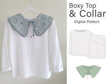 Boxy Top Pattern - Etsy