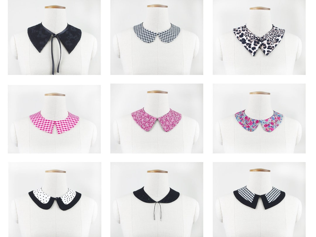 Collar Pattern | Cosplay Pattern | Set of 10 Digital Detachable Collars ...