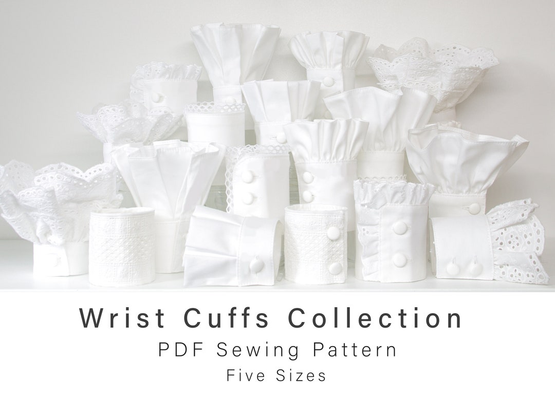 Detachable Cuff Sewing Pattern | Cosplay Pattern | Detachable Faux ...