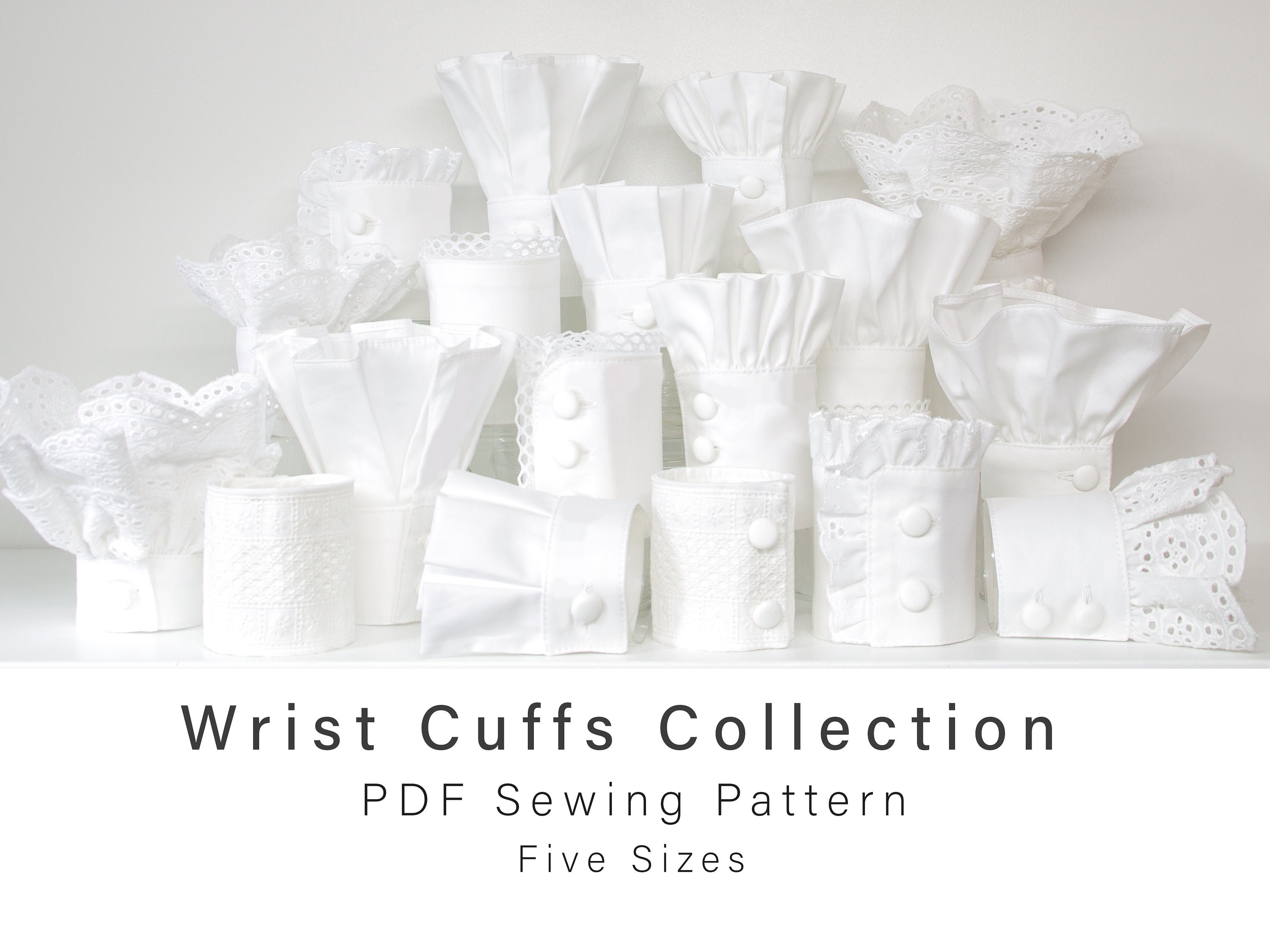 Detachable Cuff Sewing Pattern | Cosplay Pattern | Detachable Faux ...