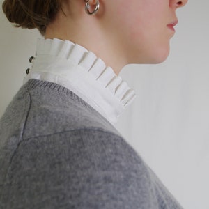 Victorian Collar Sewing Pattern Set of 3 Styles | Removable Romantic ...