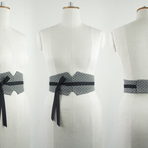 Obi Belt Sewing Pattern | Wrap Around Belt Easy Sewing Pattern ...