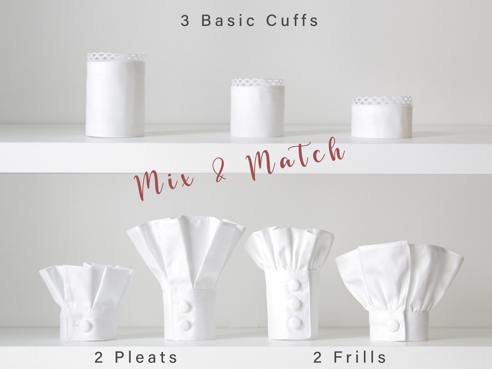 Detachable Cuff Sewing Pattern Cosplay Pattern Detachable Faux Wrist Cuff Dance Cuff