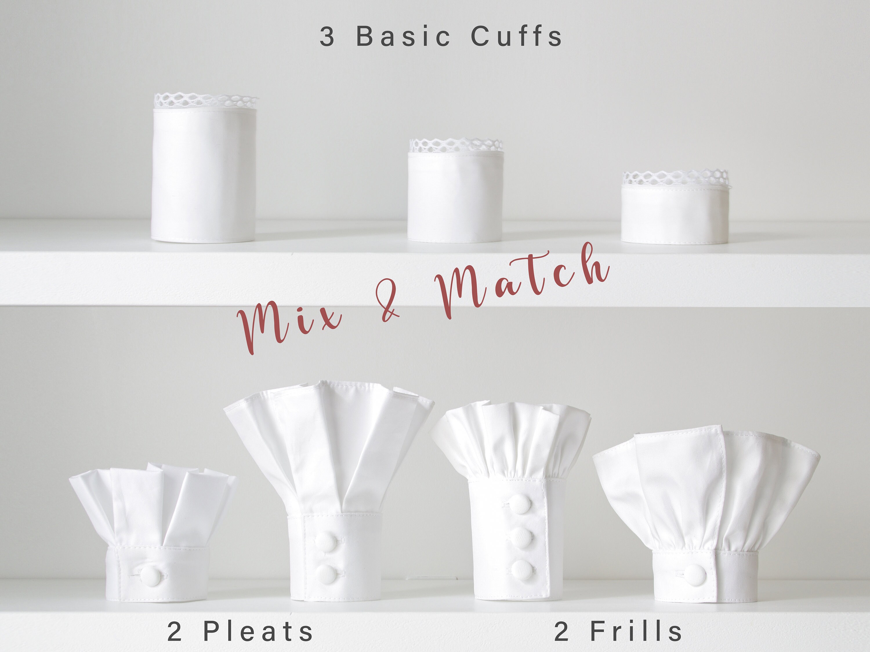 Detachable Cuff Sewing Pattern | Cosplay Pattern | Detachable Faux ...