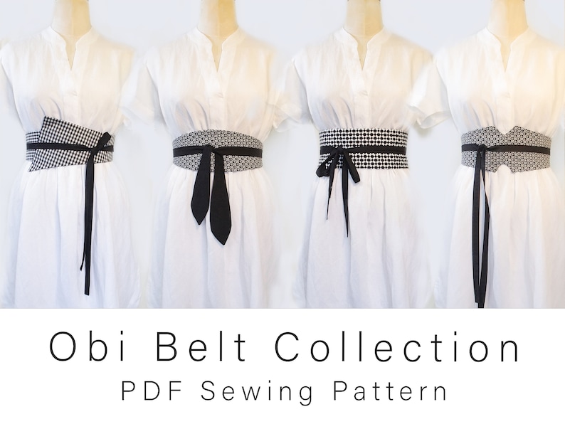 Obi Belt Sewing Pattern Collection | Shah Belt | Cosplay Pattern ...
