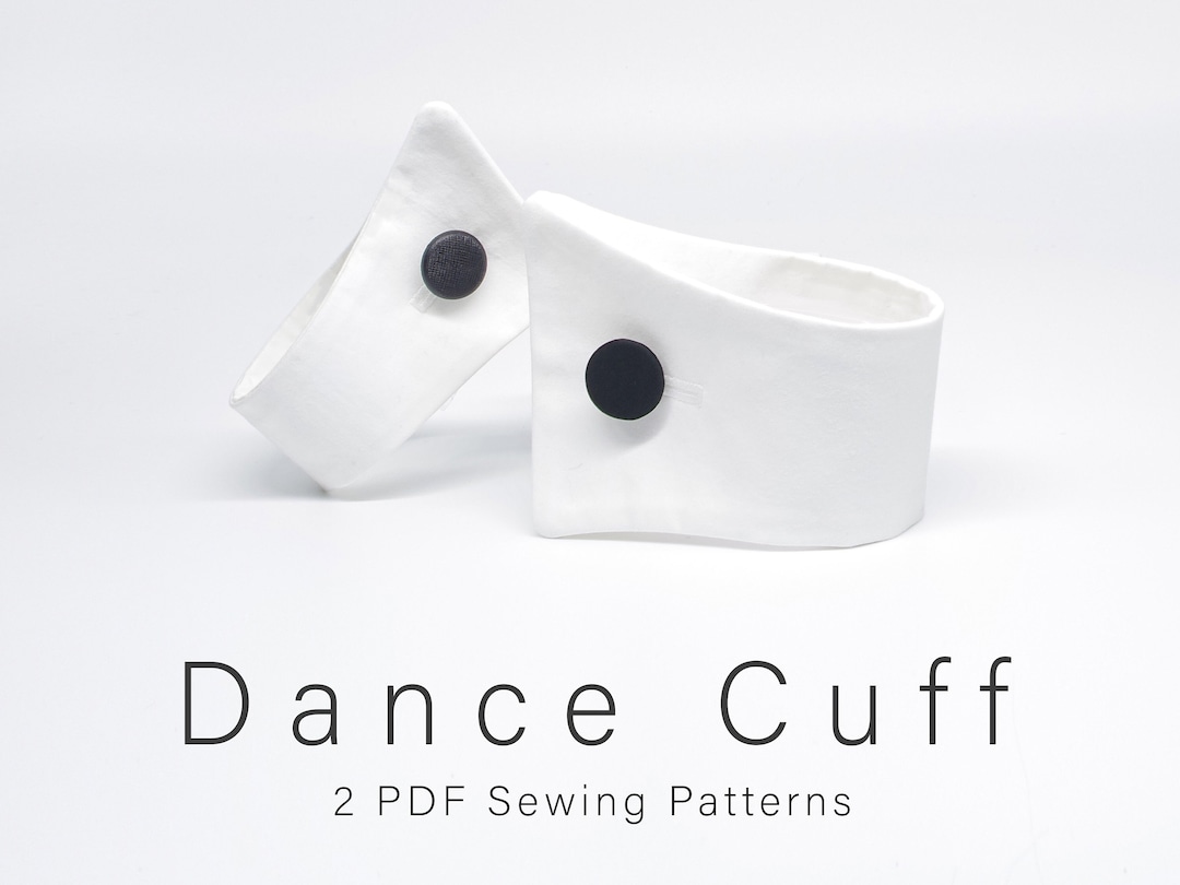 Dance Cuff Sewing Pattern | Costume Pattern | Detachable Faux Cuff ...