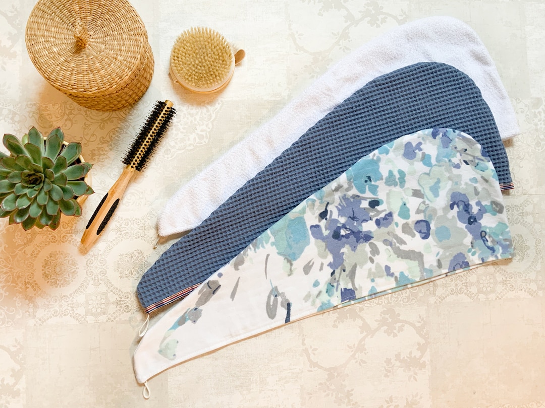 Head Wrap Towel Sewing Pattern | Turban Twist | Wrap Shower Cap With ...