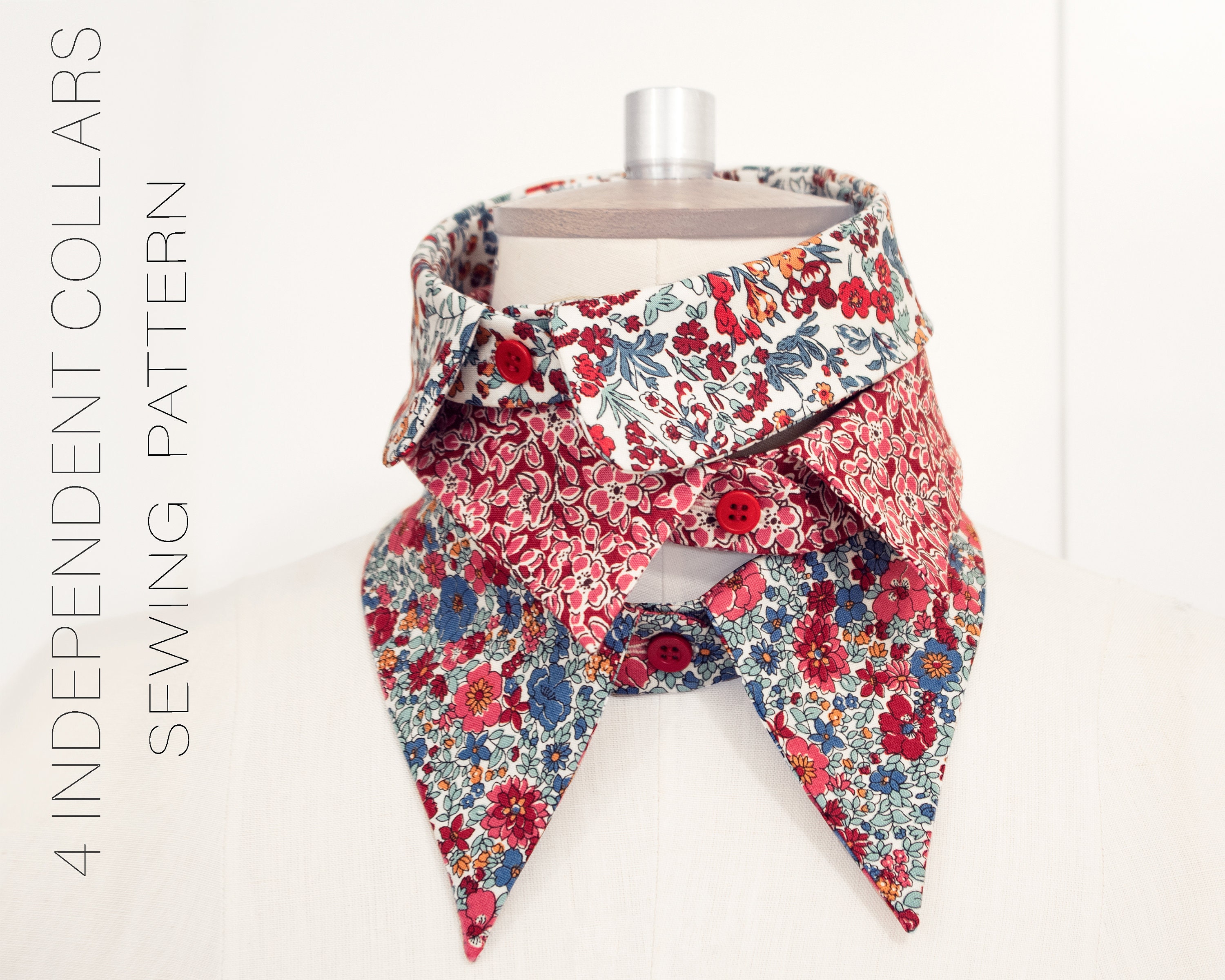 Detachable Collar Pattern Dickey Collar Sewing Pattern - Etsy UK