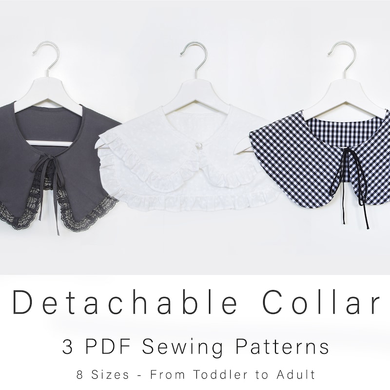 Fake Collars Pattern - Etsy