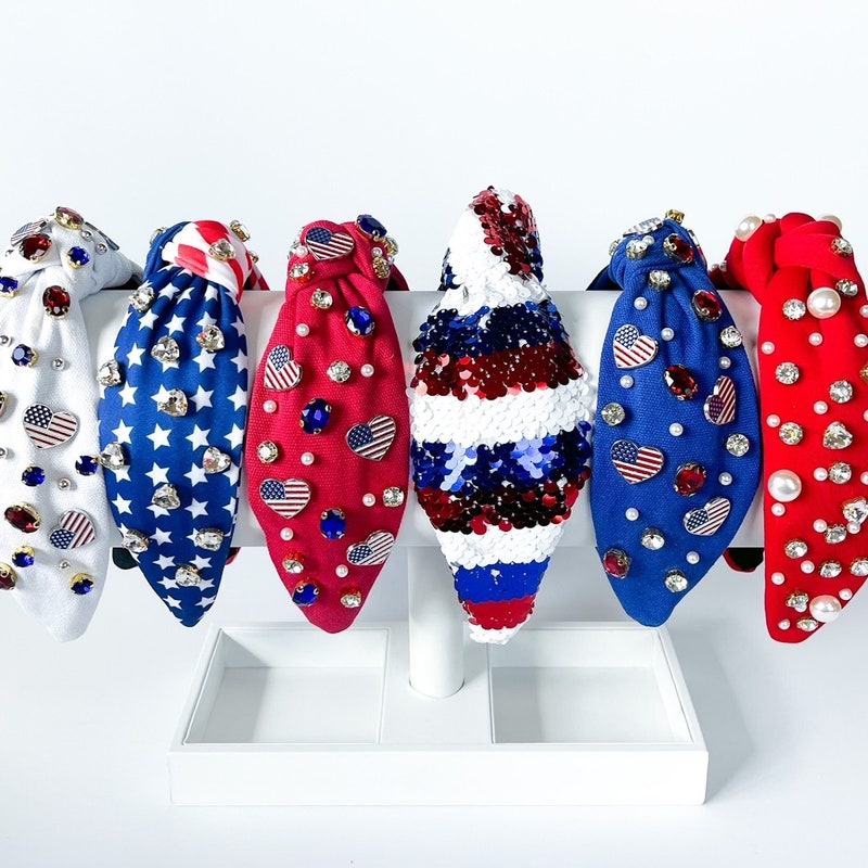 Patriotic Headband - Etsy