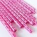 9" Pink Leopard Straw, Pink Straw, Pink Cheetah Straw, Bulk Straws ...