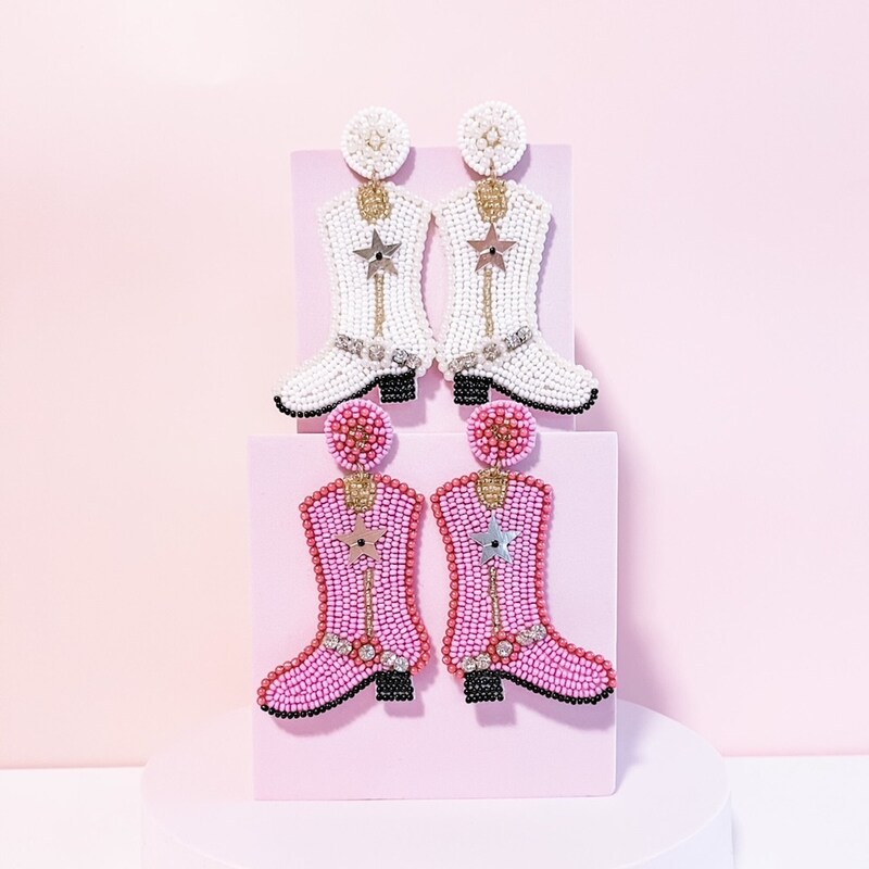 Boot Earrings - Etsy