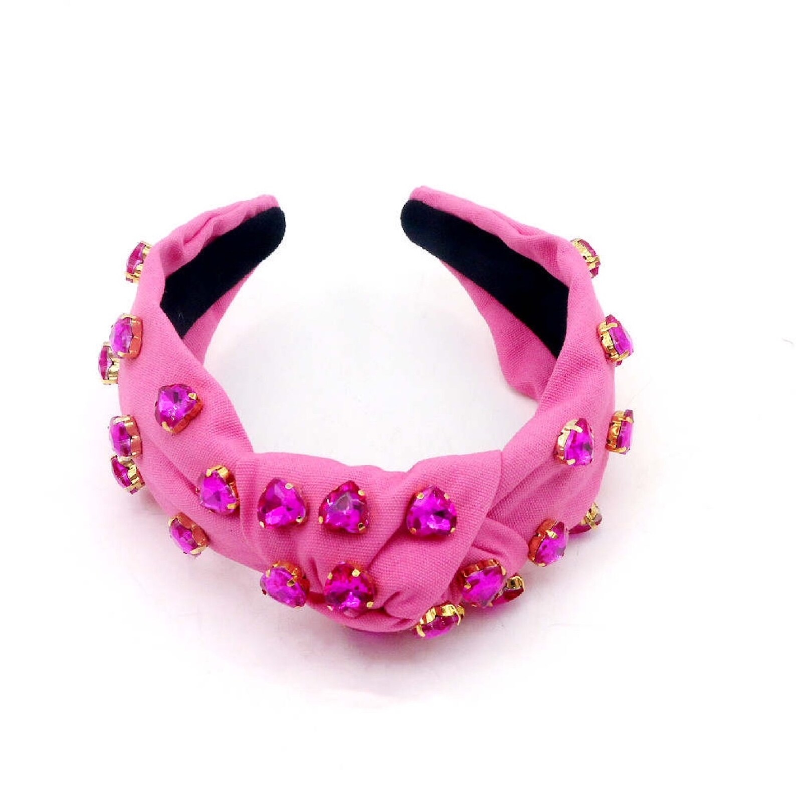 Valentine's Day Headband, Conversation Heart Headband, Luxury Knotted ...