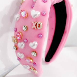 Valentine's Day Headband, XO Headband, Conversation Heart Headband ...