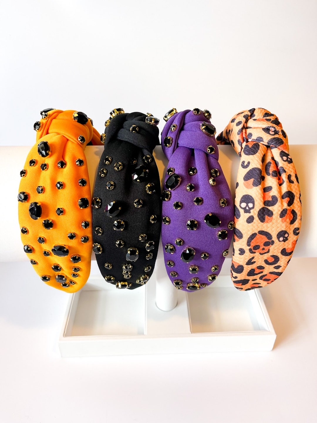 Halloween Headbands, Fall Headbands, Jeweled Headbands, Embellished ...