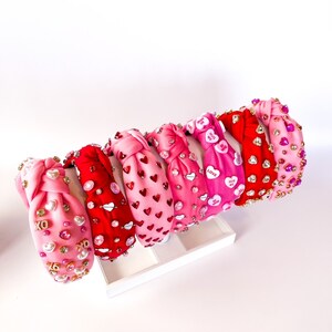 Valentine's Day Headband, XO Headband, Conversation Heart Headband ...