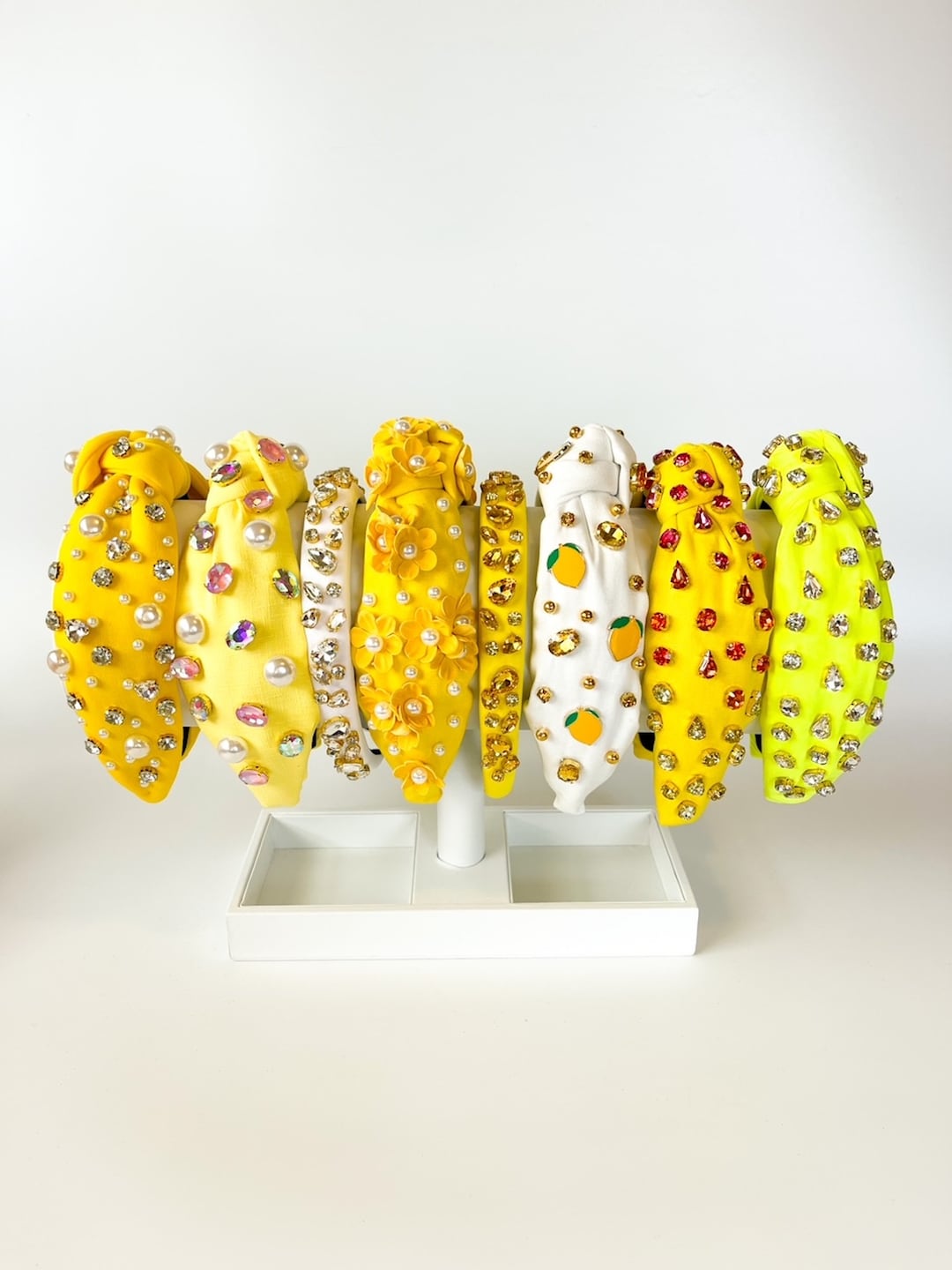 Luxury Yellow Headbands, Easter Headbands, Floral Headband, Flower ...