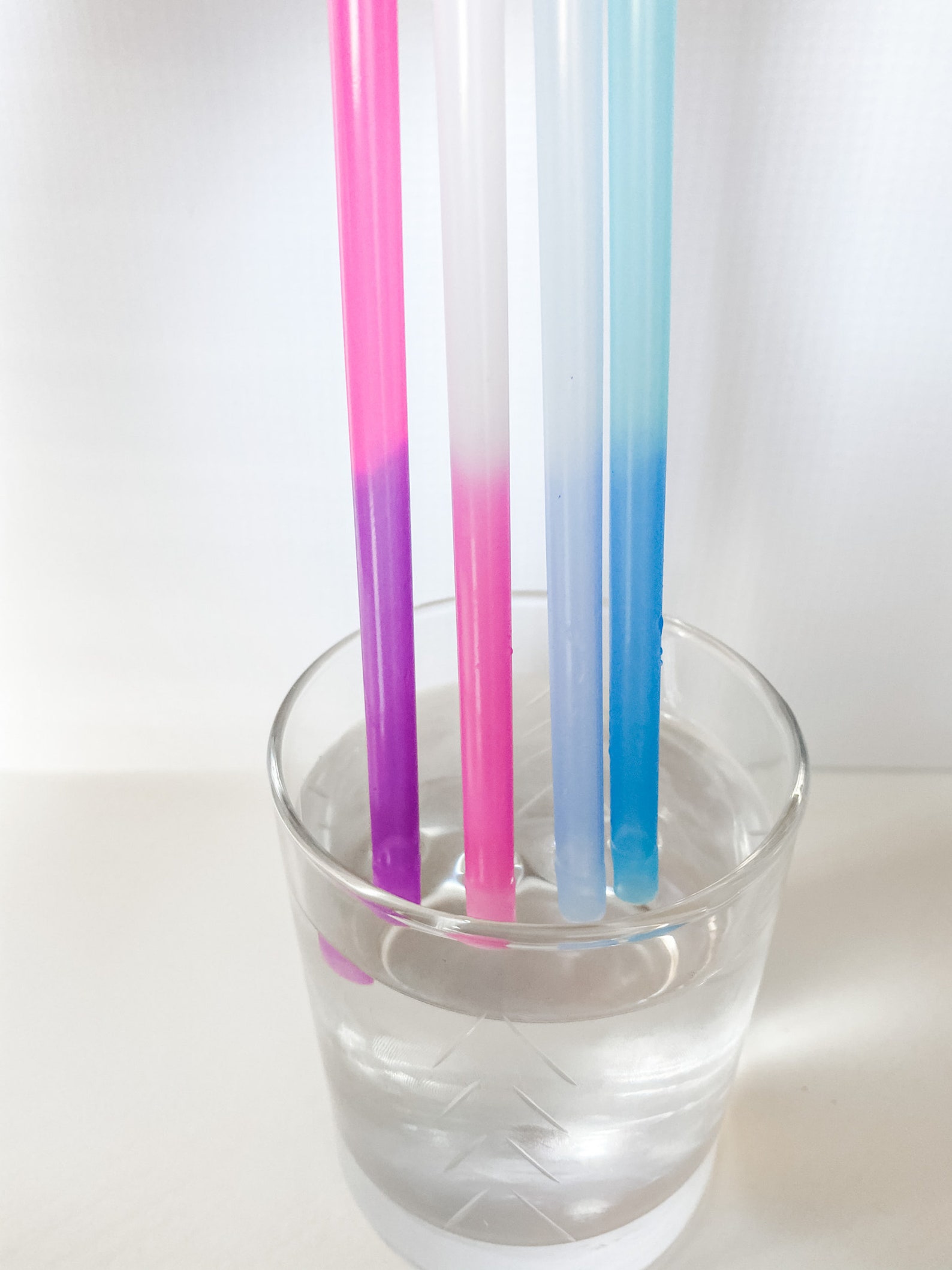 Color Changing Straws Reusable Plastic Straws Kid's - Etsy