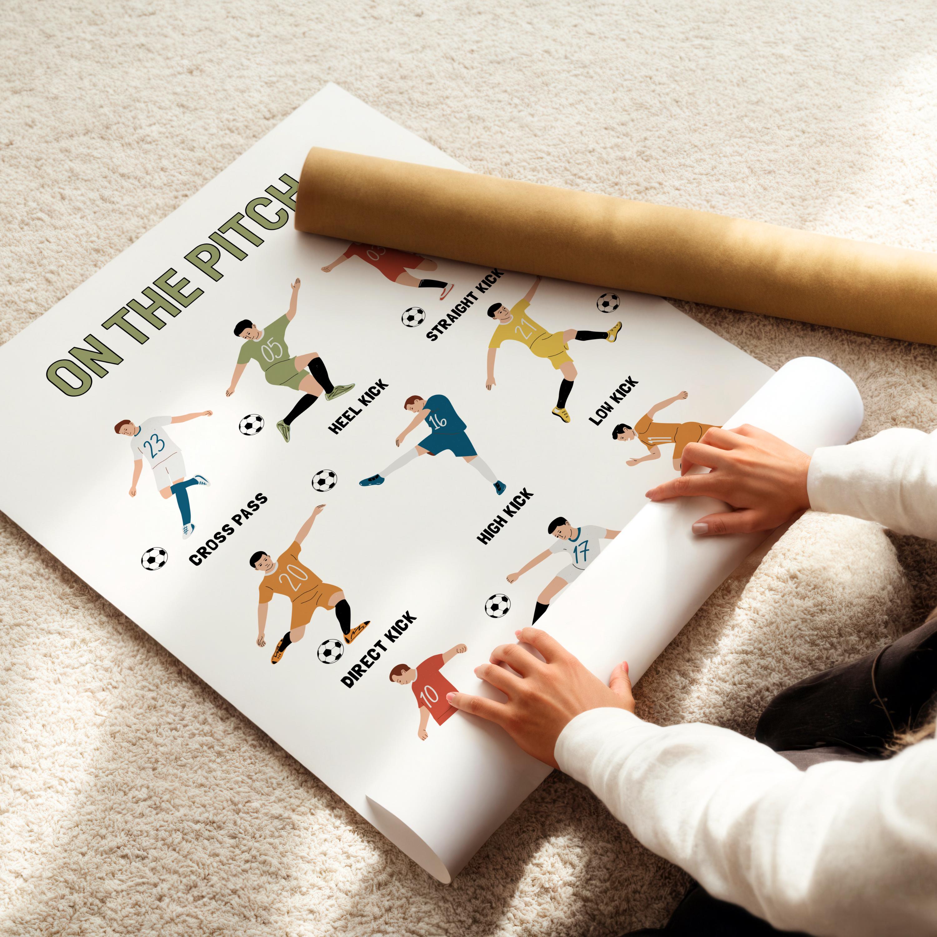 Football, Theme Prints, Pitch, Affirmation, Goal, Football Decor, Boys ...