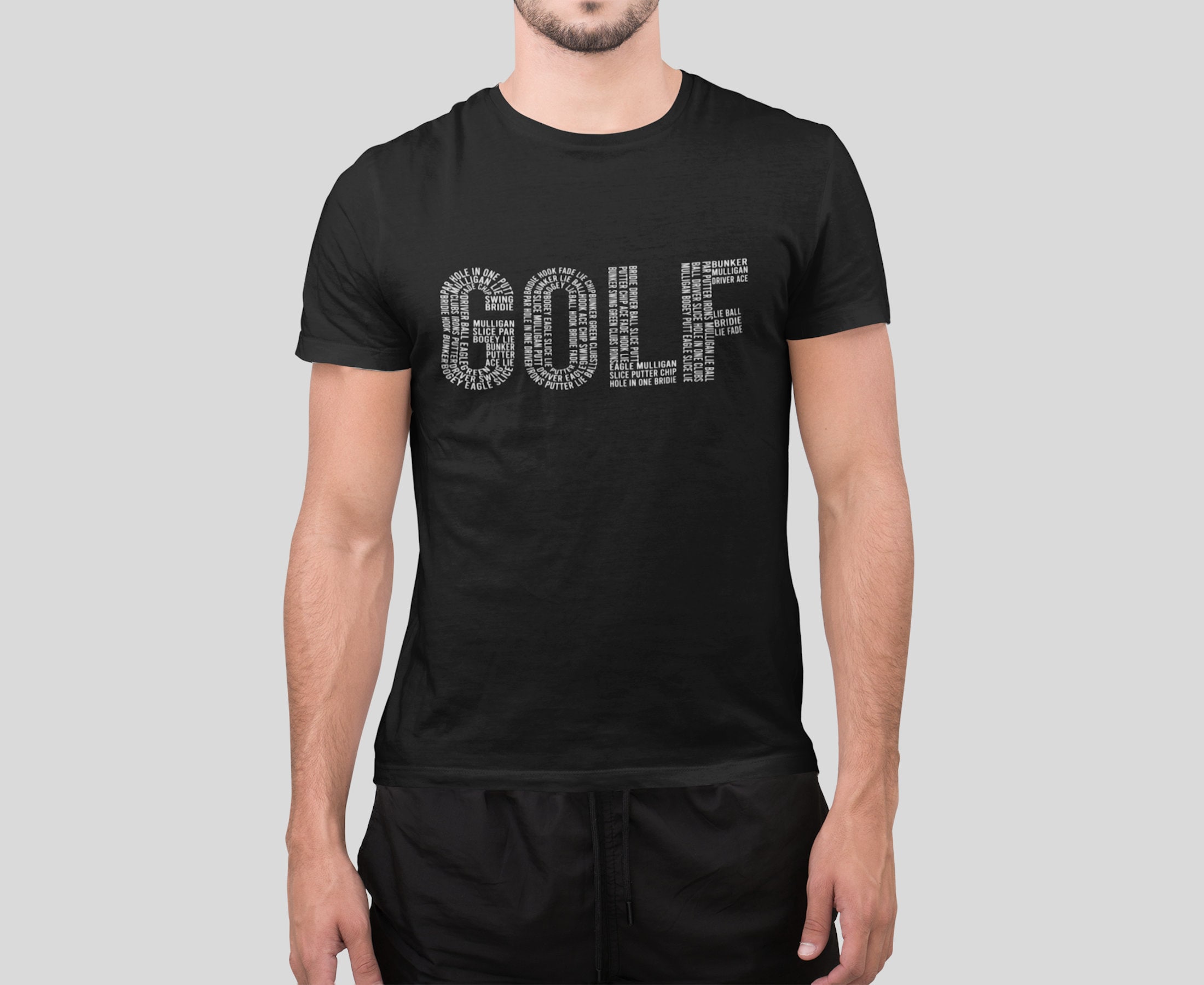 Golf Shirt Golf T-Shirt Golf Tee shirt Golf TShirt Golf | Etsy