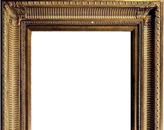 4.25 Gold Fancy Gold Ornate Picture Frame Photo Art | Etsy