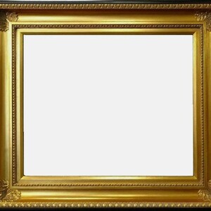 4.25" Gold Fancy Gold Ornate Picture Frame Photo Art Gallery 650G ...