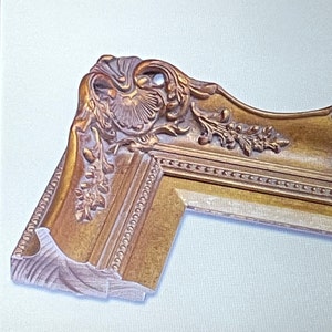 4" Gold Baroque Frames Ornate Deluxe Antique B2G Frames4artcom - Etsy