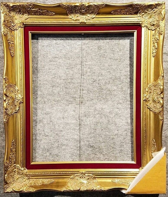 Red Ornate Frame