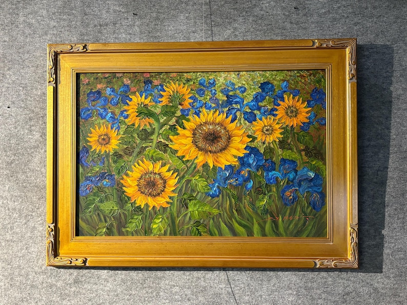 4" Gold Plein Air Picture Frame Photo Art Gallery B4G Frames4artcom - Etsy