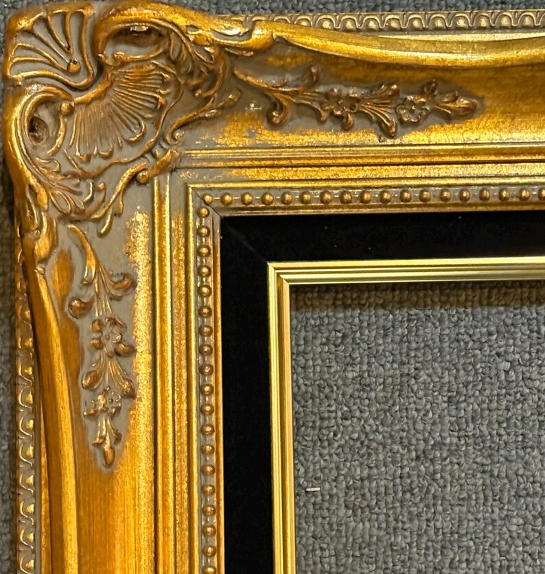 4" Gold Baroque Frames Ornate Deluxe Antique B2gb Frames4artcom - Etsy