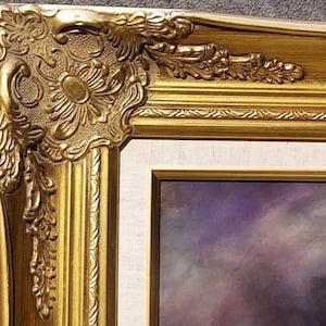 4" Gold Linen French Louis XVI Style Vintage Frame Art Gallery B9GL ...