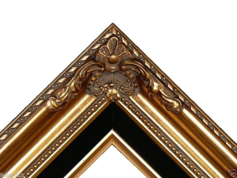 3" Gold Picture French Louis XVI Style Vintage Photo Frame Portrait ...