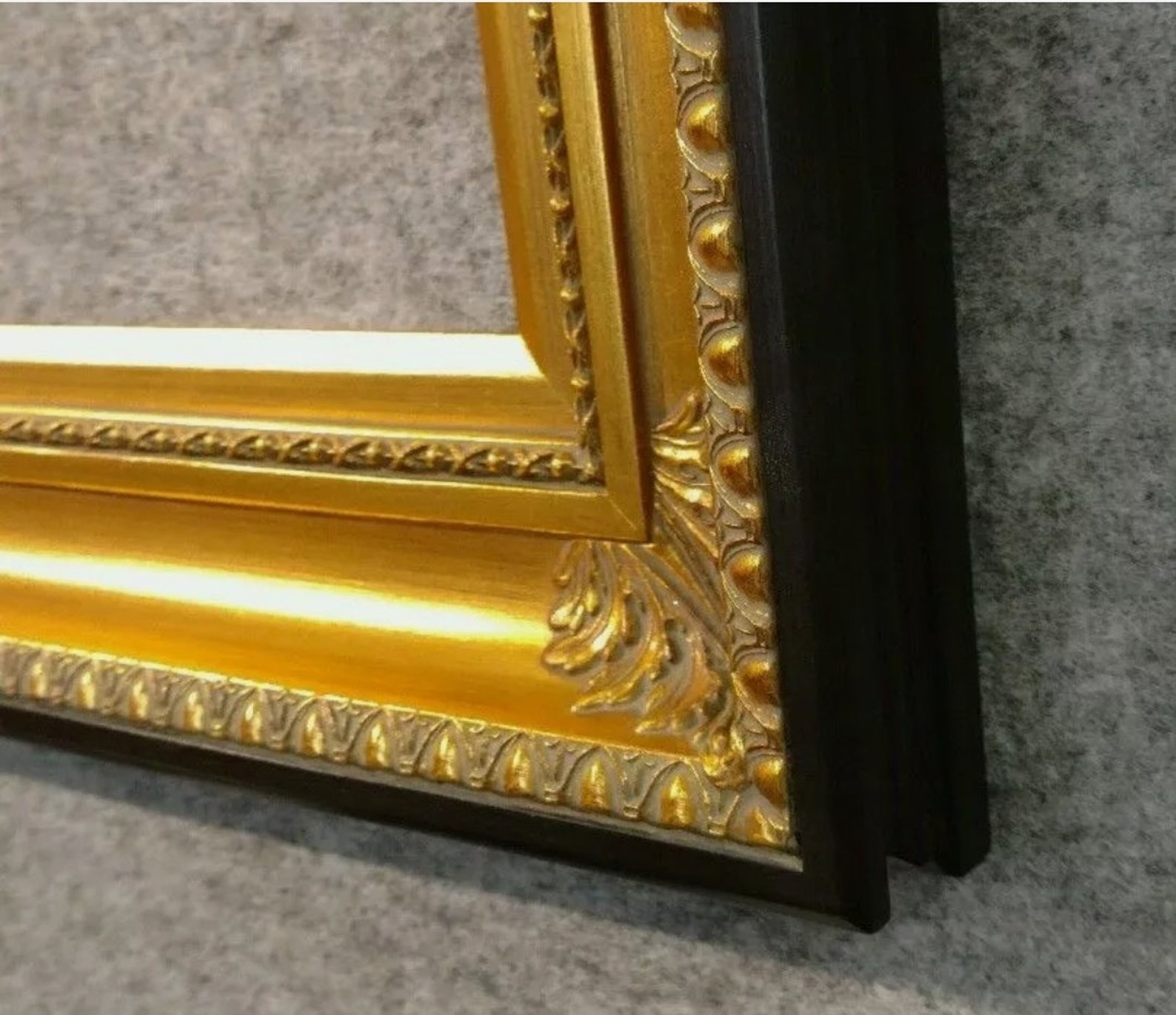 4.25" Gold Fancy Gold Ornate Picture Frame Photo Art Gallery 650G ...