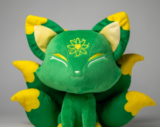 Kawaii Kitsunes Radio Plushie | Cute Kitsune Plushie | Radioactive Fox ...