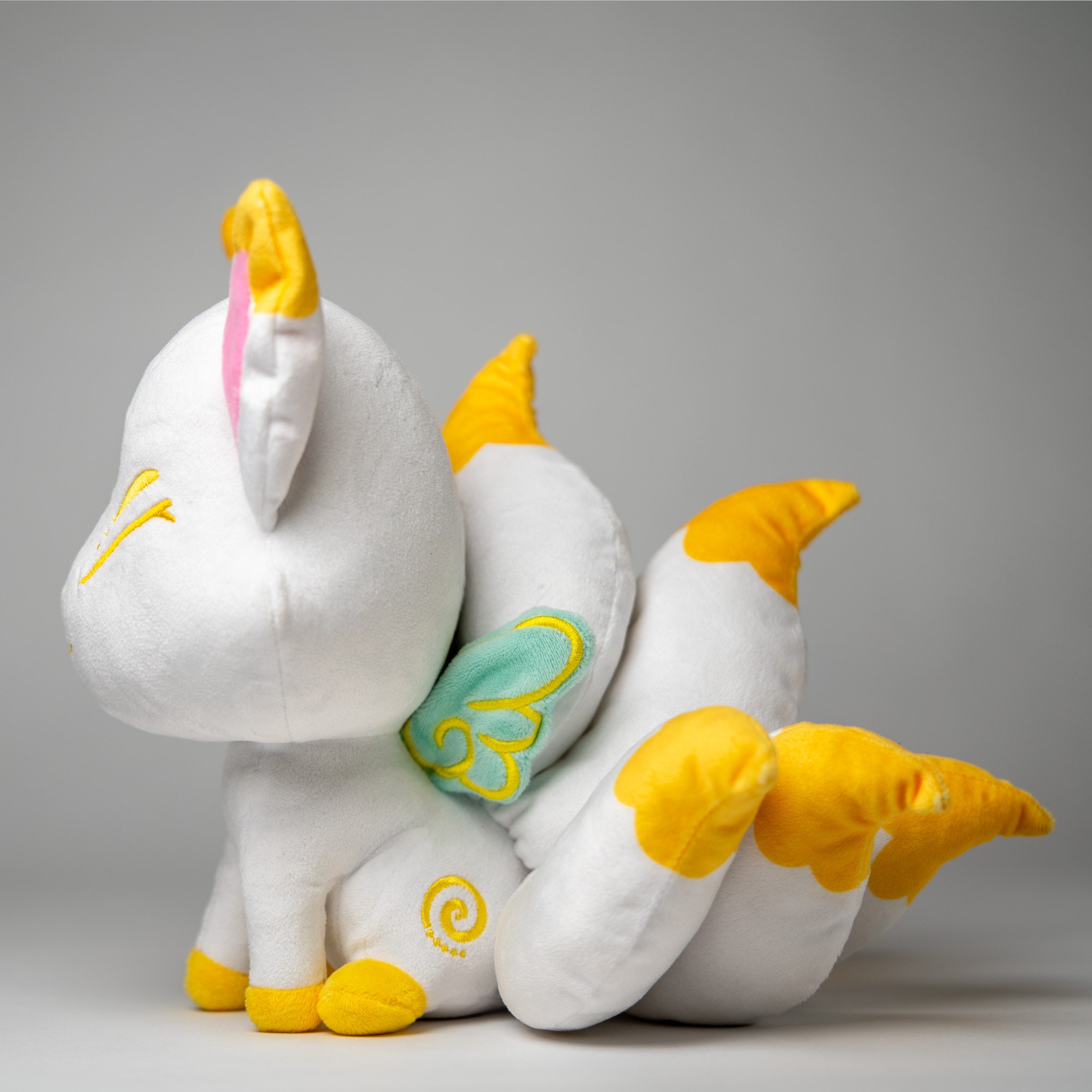 Kawaii Kitsunes Serenity Plushie Cute Kitsune Plushie Light Fox Plush ...