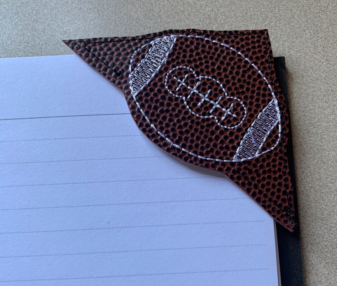Football Bookmark, Custom Bookmark, Sport Stocking Stuffer, Vinyl ...